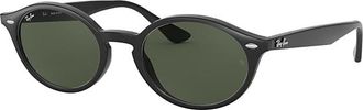 Ray-Ban Rb4315 Sonnenbrillen Schwarz Fassung Grün Glas 51-21