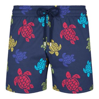 Vilebrequin Bunte elastische Badehose mit Schildkr&ouml;tenmuster - - Swimwear - Herren - Mehrfarbig - L