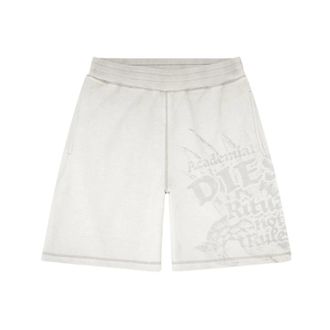 Diesel Homme, Sport, Gris, Taille: L Short motif d&eacute;vor&eacute; effet us&eacute;