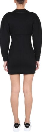 Alexander McQueen Cocoon Sleeve Mini Dress - Black