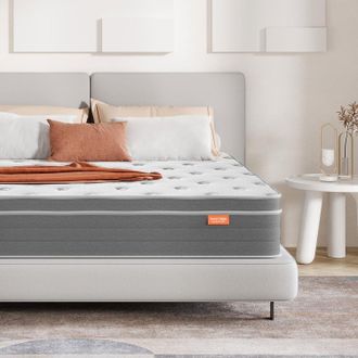 Sweetnight Matratze 120 x 190 cm, Taschenfederkernmatratze, aus kaltem Schaumstoff, mittlere H&auml;rte, H&auml;rtegrad H3, H&ouml;he 25 cm