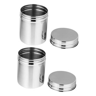 Valiclud 2st&uuml;cke Vorratsdose aus Edelstahl mit Luftdichtem Verschluss Tragbar f&uuml;r Tee Kaffeebohnen Gew&uuml;rze Snacks und Outdoor-aktivit&auml;ten Wie Camping und Wande
