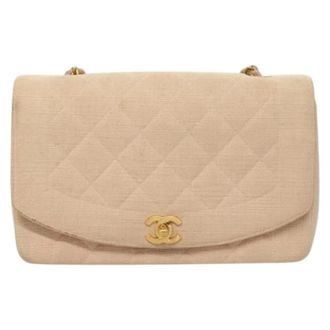 Chanel Pre-owned Vintage Diana Flap Bag - - Pre-owned - Damen - Beige - ONE SIZE
