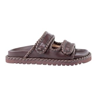 Bibi Lou Stylische braune Sliders - - Shoes - Damen - Braun - 38 EU