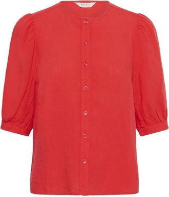 Part Two Femme, Blouses et Chemises, Rouge, Taille: 42 FR Blouses