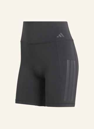 adidas Optime Workout 3-Streifen Kurze Leggings schwarz