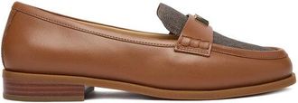 Michael Kors Slipper Lec Loafer 40F5LXFP1B Braun