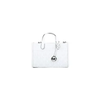 Michael Kors Femme, Sacs, Blanc, Taille: ONE Size Gigi Small Signature Logo Messenger