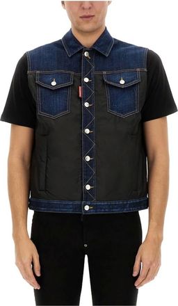 Dsquared2 Homme, Vestes, Bleu, Taille: L Vestes