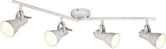 Trio Leuchten Spot 4 flammes 4x e14 max 25w metal blanc antique - trio - steam 62974214 62974214 62974214 62974214 62974214