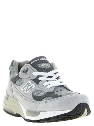 New Balance Suede and Mesh Sneaker