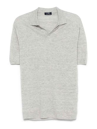 Barba Pull Col Rond - Blanc
