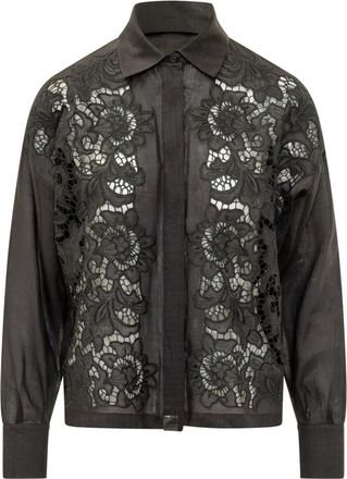Max Mara Femme, Blouses et Chemises, Noir, Taille: 42 FR Mstcali Shirt