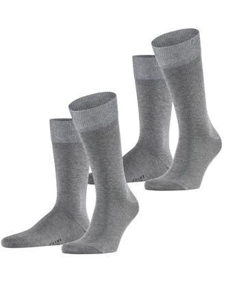 Falke 2er-Pack Socken HAPPY aus langlebiger Kompakt-Baumwolle in