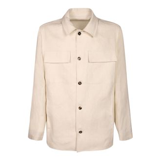 Dell'Oglio Herren, Jacken, Beige, MGr&ouml;&szlig;e