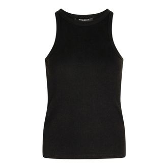 Bruuns Bazaar Femme, Tops, Noir, Taille: 42 FR D&eacute;bardeur Classique &agrave; C&ocirc;tes