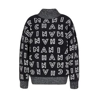 A|X Armani Exchange Damen, Strickwaren, Schwarzk, MGröße