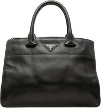 Prada Sacoche Twin Pocket Pre-owned - Femme - Pre-owned - Noir - Taille: ONE Size