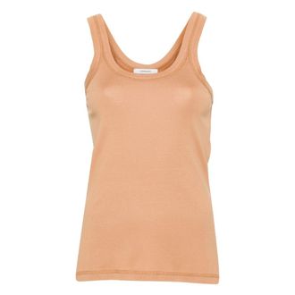 Christophe Lemaire Rib Tank Top - - Tops - Damen - Rosa - L