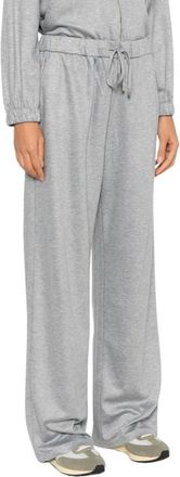 Marella Femme, Pantalons, Gris, Taille: 42 FR Wide Pantalons