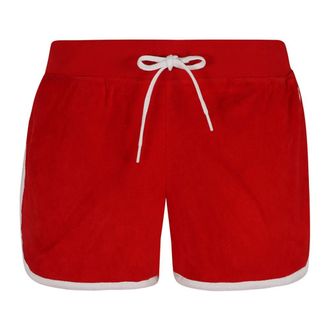 Polo Ralph Lauren Femme, Maillots de bain, Rouge, Taille: 40 FR Knit Standard Shorts