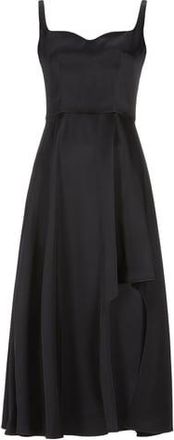 Alexander McQueen Robe asym&eacute;trique