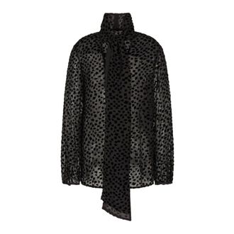 Emporio Armani Damen, Blusen & Hemden, Schwarzk, MGr&ouml;&szlig;e