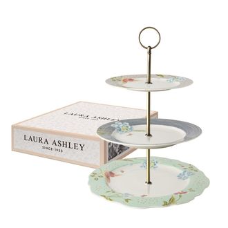 Laura Ashley Heritage Collectables Giftset Etagere 3-Laags Porzellan