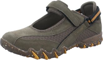 Mephisto Allrounder NIRO Sneaker 94/29, C.Suede/Mesh, Beech/Beech (Schlamm), Klettverschluss Gr&uuml;n Gr. 37 1/2