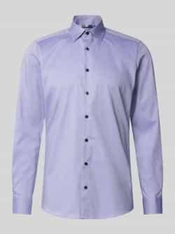 Olymp Level 5 Slim Fit Business-Hemd mit Kentkragen