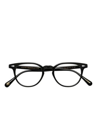 Moscot lunettes de vue Fevel &agrave; monture ronde - Noir