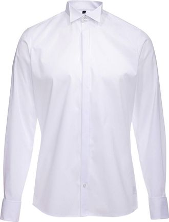 Olymp Level 5 Herren Smokinghemd LEVEL FIVE Body Fit Langarm