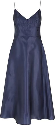 Alberta Ferretti Femme, Robes, Bleu, Taille: 36 FR Abito Tripla Organza