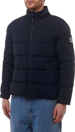 Aquascutum Active Steppjacke f&uuml;r Herren, Stehkragen (Dunkles Marineblau)