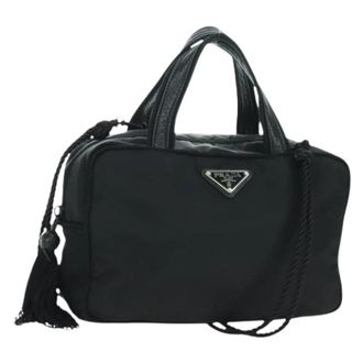 Prada Pre-owned Vintage Nylon Handtasche - - Pre-owned - Damen - Schwarzk - ONE SIZE