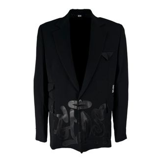 GCDS Gcds, Homme, Vestes, Noir, Taille: S Blazers