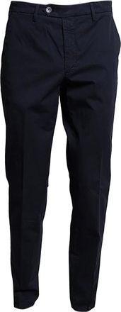 BRIGLIA 1949 Homme, Pantalons, Bleu, Taille: XL Chino Ventre Piatto