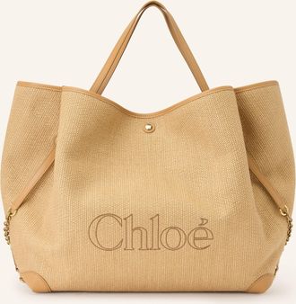 Chlo&eacute; Shopper Clover braun