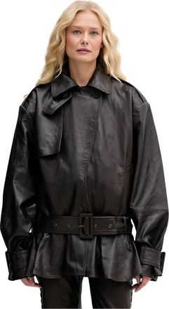 Rotate Rotate Birger Christensen, Femme, Vestes, Brun, Taille: 42 FR Light Vestes