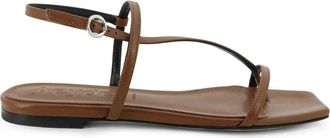 Aeyde Ella Flat Sandalen - - Shoes - Damen - Braun - 37 EU