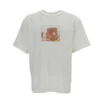 Jacquemus Paysan Kurzarm-T-Shirt - - Tops - Herren - Wei&szlig; - S