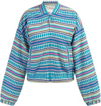 Izia Bomberjacke Damen Mehrfarbig Blau