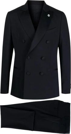 Lardini Homme, Costumes, Bleu, Taille: L Smoking doppiopetto