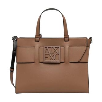 A|X Armani Exchange Damen, Taschen, Beige, ONE SIZEGr&ouml;&szlig;e