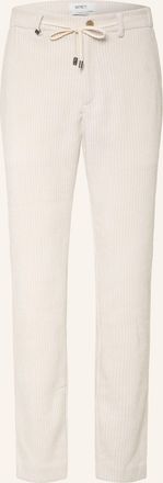 Distretto 12 Distretto 12 Cordhose Torino York Extra Slim Fit weiss