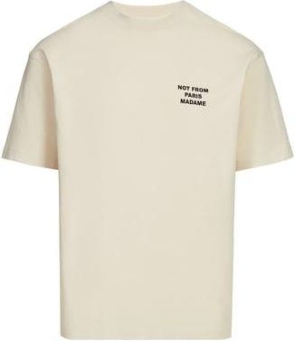 Dr&ocirc;le de Monsieur T-Shirt amples&eacute;rigraphi&eacute; en coton