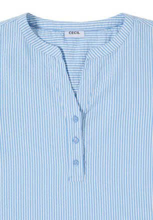 Cecil Langarmbluse Seersucker Stripe Blouse