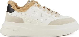 Ash Pelz Impuls Sneakers mit Teddyfutter - - Shoes - Damen - Wei&szlig; - 40 EU