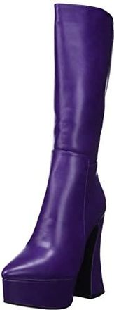 Lamoda Sketchy, Mid Calf Bateau Femme, Pourpre, 38 EU