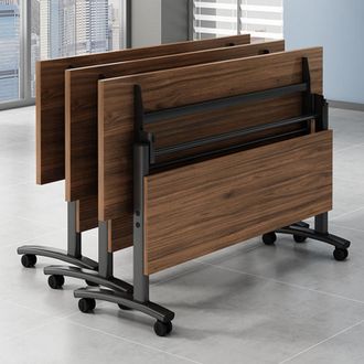 Generic Tragbarer Klapptisch, mobiler Konferenztisch mit Rollen, klappbarer Besprechungstisch f&uuml;r Arbeit und Studium, ideal f&uuml;r B&uuml;ro und Veranstaltungen